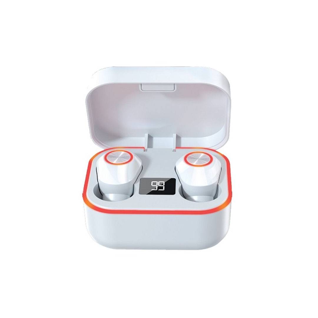 Maxmobile slušalice bluetooth TWS E-SPORT T11 RGB bijele