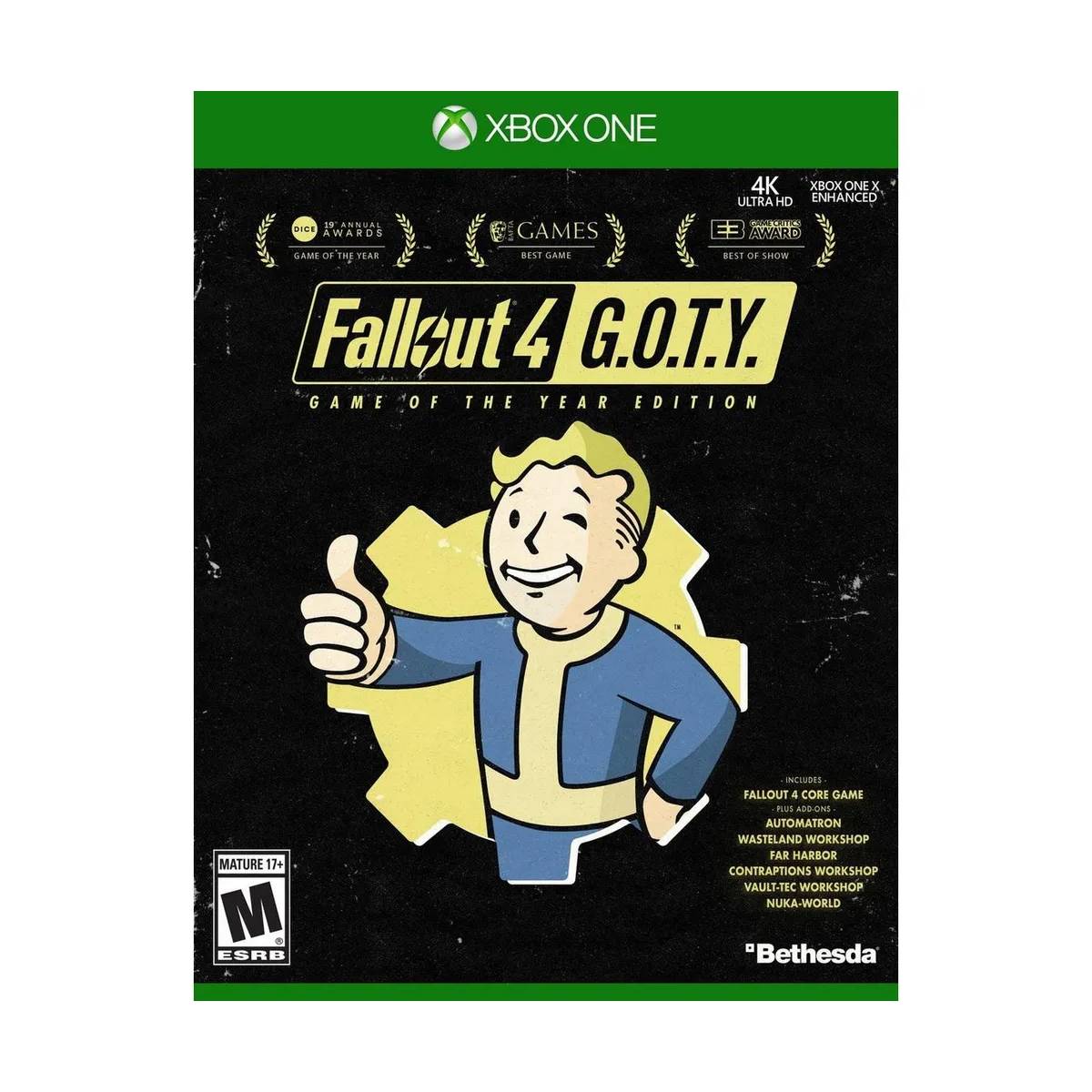 XBOX1 Fallout 4 Goty Steelbook edition