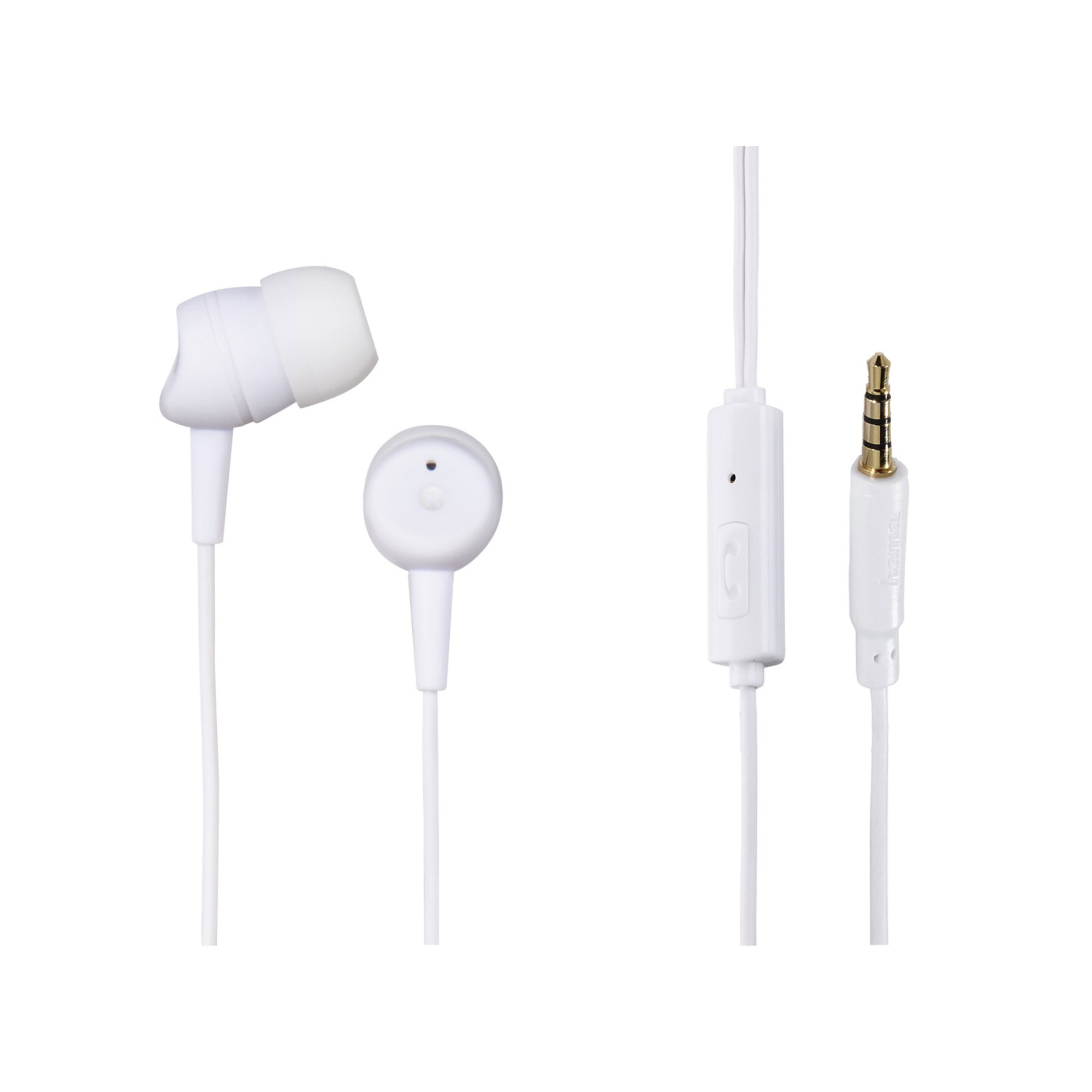 Slušalice Hama 137436 Basic in ear white