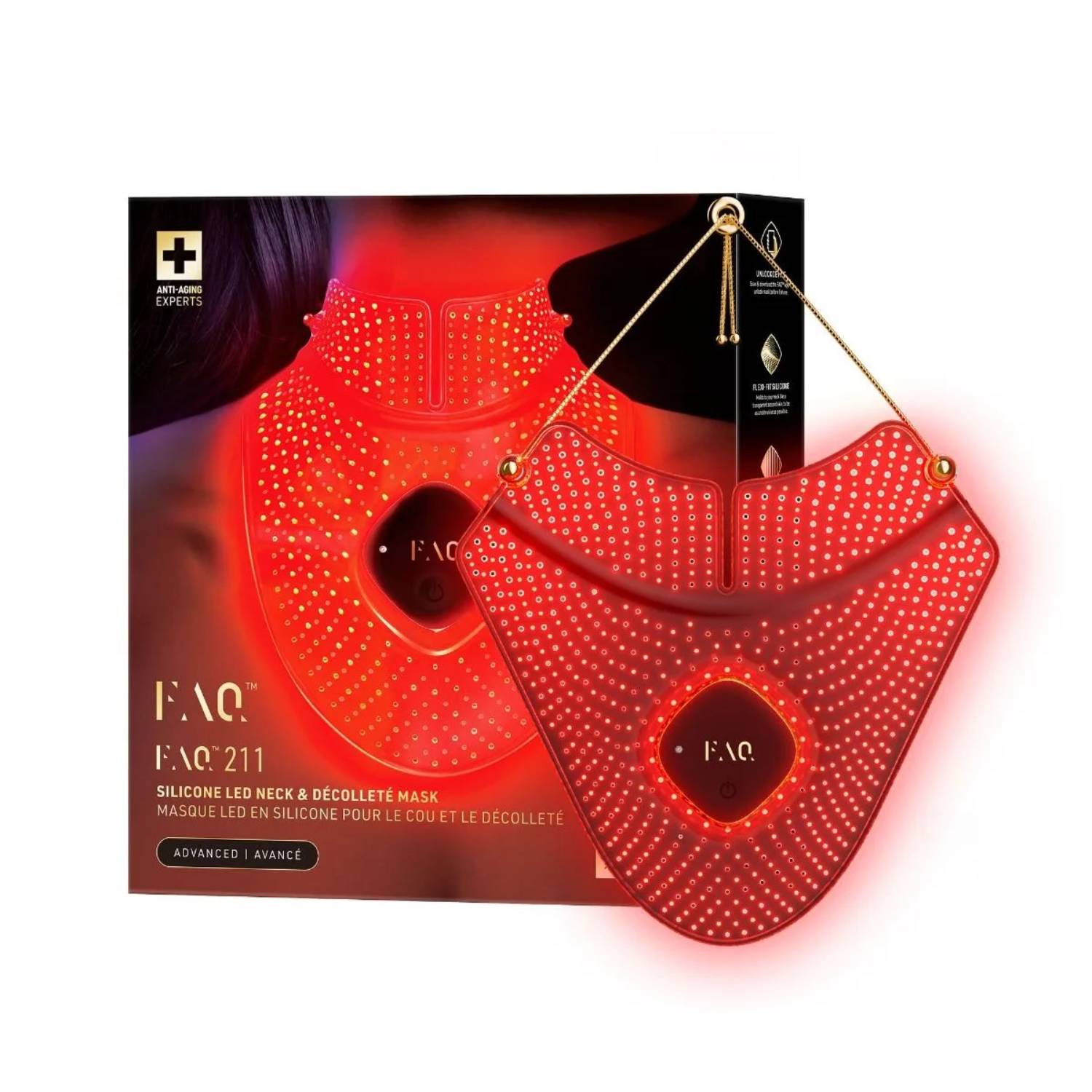 FAQ LED maska za pomlađivanje 211, vrat i dekolte