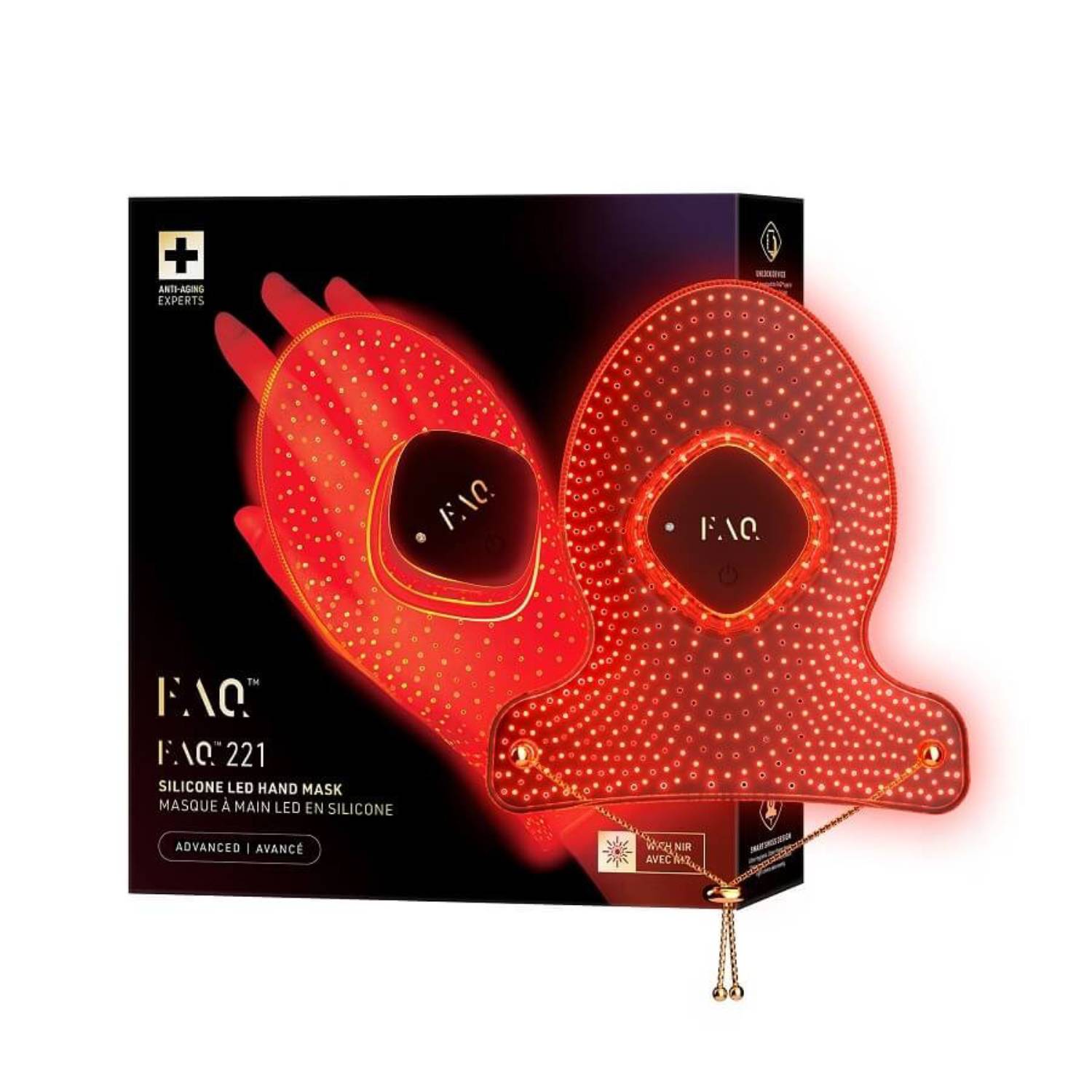 FAQ LED maska za pomlađivanje 221, ruke